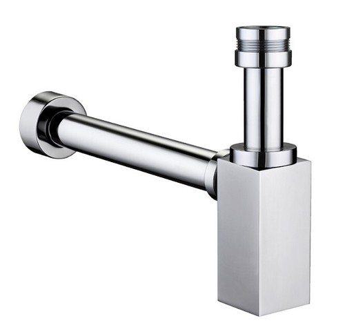 Monopoly Tapware Bottle Trap Chrome Plated 40mm Square with Adaptor ...