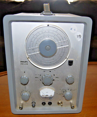 Philips PM 5320 VINTAGE RF SIGNAL GENERATOR USED BY Ontario Hydro ...