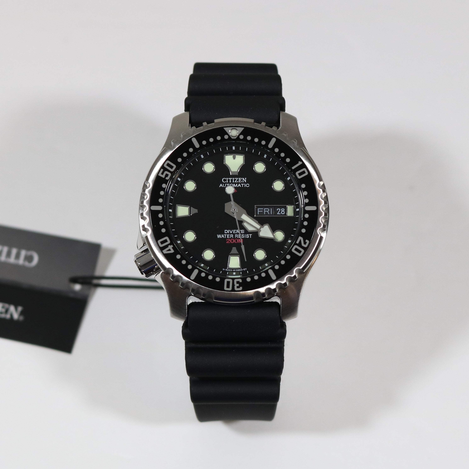 Citizen Promaster Sea Automatic Dive Black Dial Watch NY0040-09EE ...