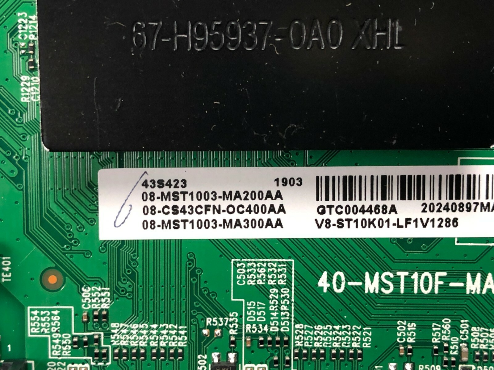 TCL 43S421 43S423 Main Board 08-CS43CFN-OC400AA | eBay