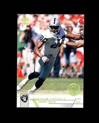 VERY RARE 2002 Pacific EXTREAM LTD STAMP SP JERRY RICE /24! Raiders ...