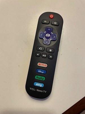 Used Roku tv remote just has a few scratches | eBay