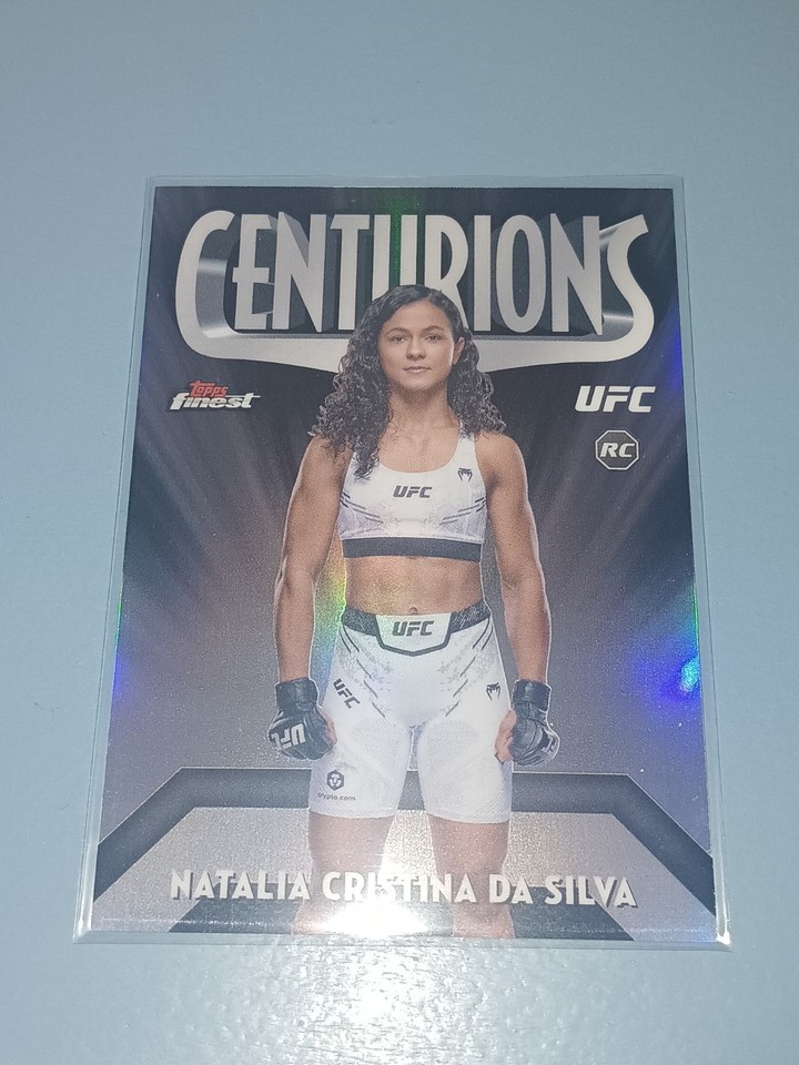(6) 2024 Topps Finest UFC Natalia Cristina Da Silva Centurions Rookie ...