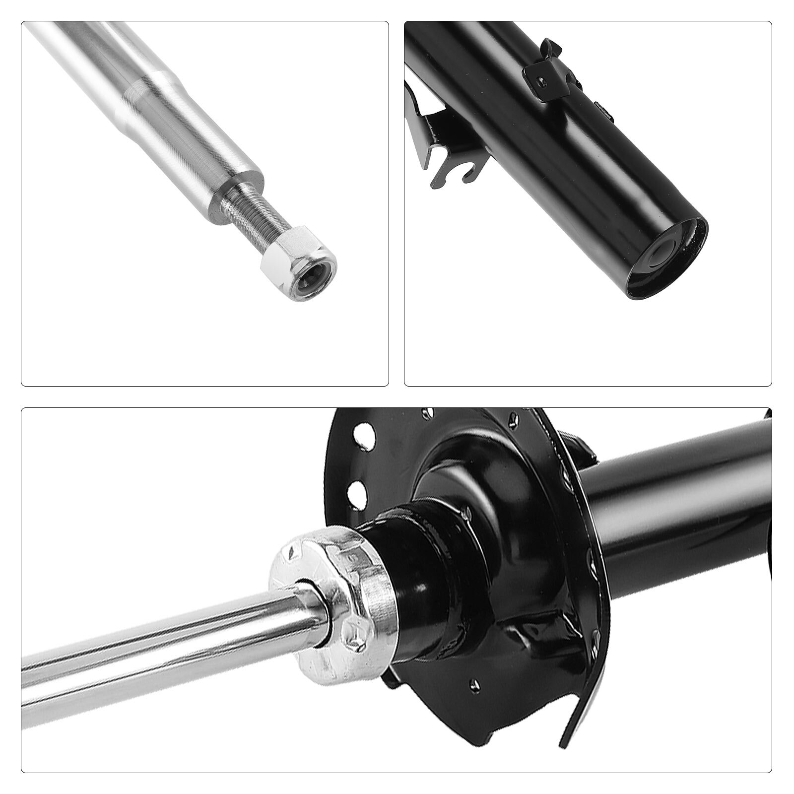 2x Front Shock Absorber for Land Rover Freelander 2 L359 2.2L SUV AWD ...