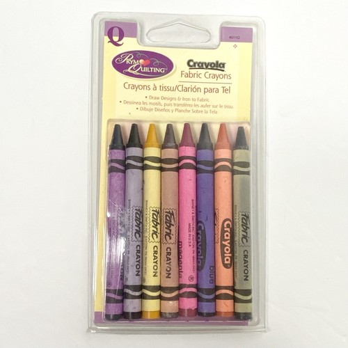 Crayola Fabric Crayons 8pk • Prym-Dritz • 2004 • Unopened | eBay