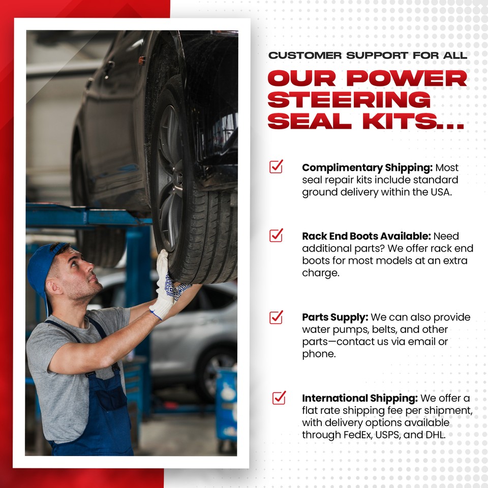 ELECTRIC STEERING RACK AND PINION BELT FITS FORD EXPLORER 2016-2019 ...