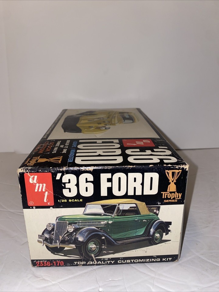 AMT 36 Ford Trophy Series Car Model Kit Vintage | eBay