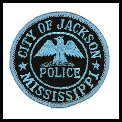City of Jackson Mississippi Police 3" Embroidered Patch Cheese Cloth | eBay