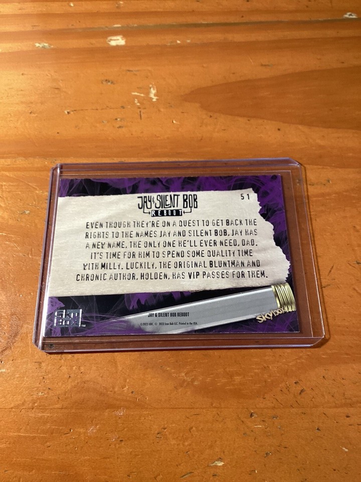 2023 Upper Deck Jay & Silent Bob Reboot Card 51 #/799 Snoogans | eBay