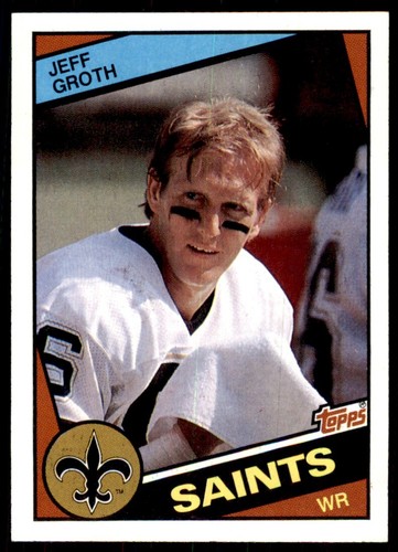 1984 Topps* Jeff Groth New Orleans Saints #302 | eBay