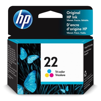HP 22 Tri-color Ink Cartridge C9352AN (Lot of 2) (Expired) | eBay