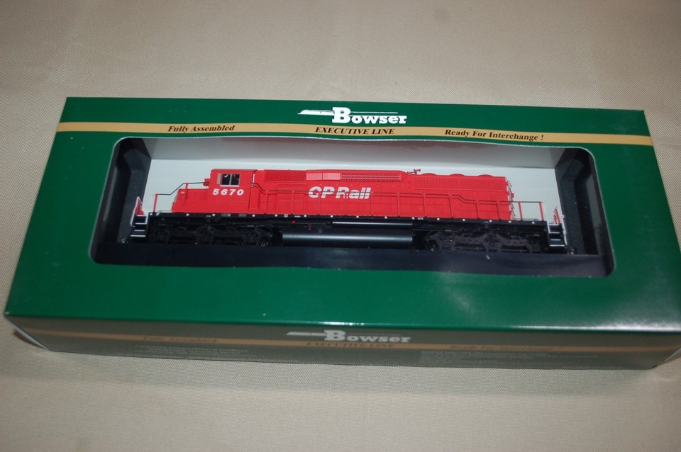Bowser HO SD40-2 CP Rail #5670 DCC/Sound | eBay