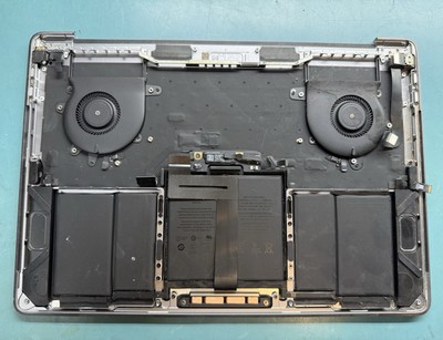 MacBook Pro A1989 Keyboard Topcase Battery Grey Grade B OEM Used | eBay