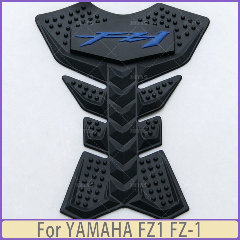 1 set 3D Rubber Oil Gas Tank Pad Protector Decal Sticker For YAMAHA FZ1 ...