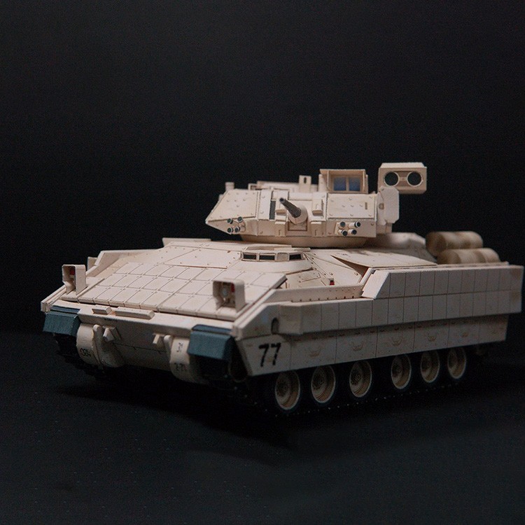 1/43 M2 Bradley Infantry Fighting Paper Model Military Craft ...