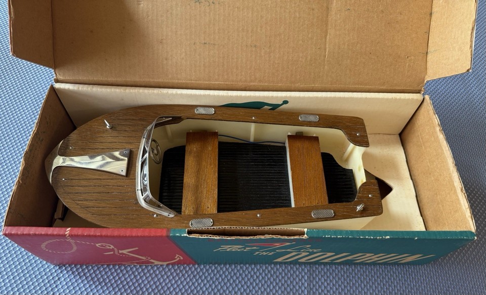 K&O 1956 Mercury Mark 55-E Thunderbolt Motor PLUS Fleet Line DOLPHIN ...