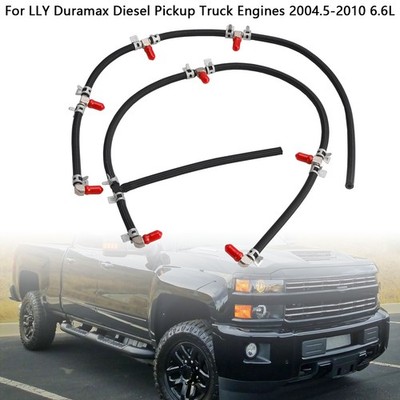 Fuel Injector Return Line Kit Fit Duramax 2004-2010 6.6L Diesel Truck ...