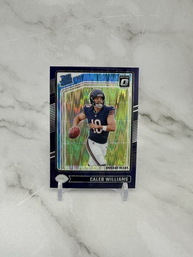 2024 Panini Donruss Optic - Caleb Williams - Rated Rookie Purple Shock ...