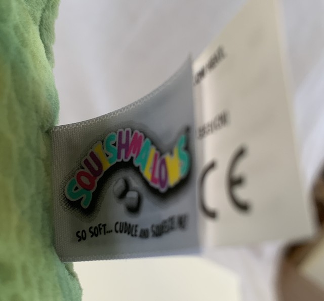 Squishmallow 12" David The Dino Plush Dinosaur Kellytoy 2019 for sale ...