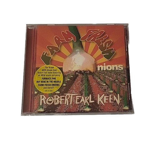 Robert Earl Keen Farm Fresh Onions 2003 Koch Records CD Hype Sticker ...