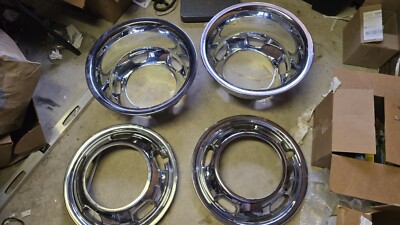 Set of 4 OEM 2019-2024 Ram 3500 Dually Chrome Wheel Skin Covers | eBay