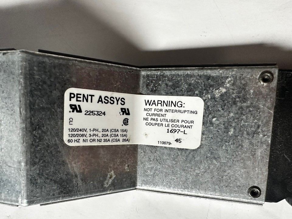 Pent 225324 8.5” Z-shape Pass Thru Kit Herman Miller AO2 Power Harness ...