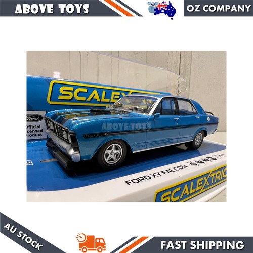 Scalextric 1:32 Scale Ford XY Falcon GTHO Phase III Electric Blue Slot ...
