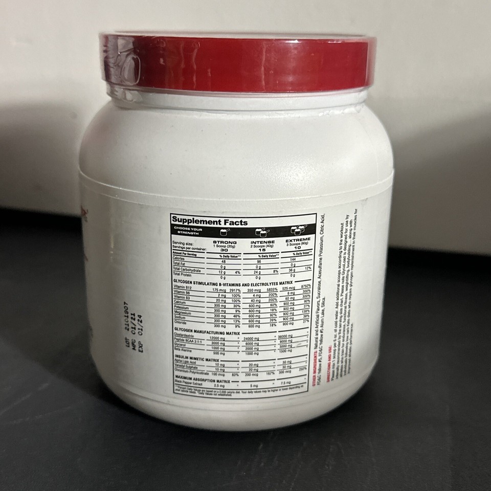 GlycoLoad, Lemonade , 600 g Read Description! | eBay