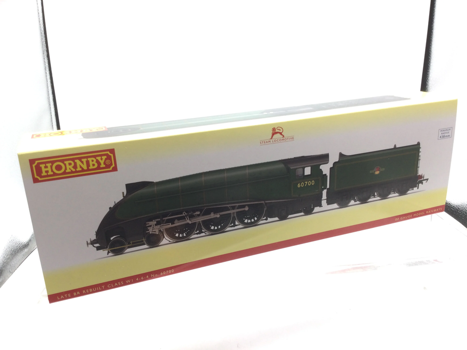 Hornby R3980 OO Gauge BR, Class W1 'Hush Hush' Streamlined, 4-6-4 ...