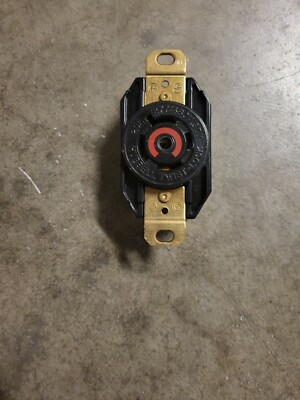 Hubbell HBL2710 Twist-Lock Receptacle, 30A, 125-250V, 4-Wire Generator ...