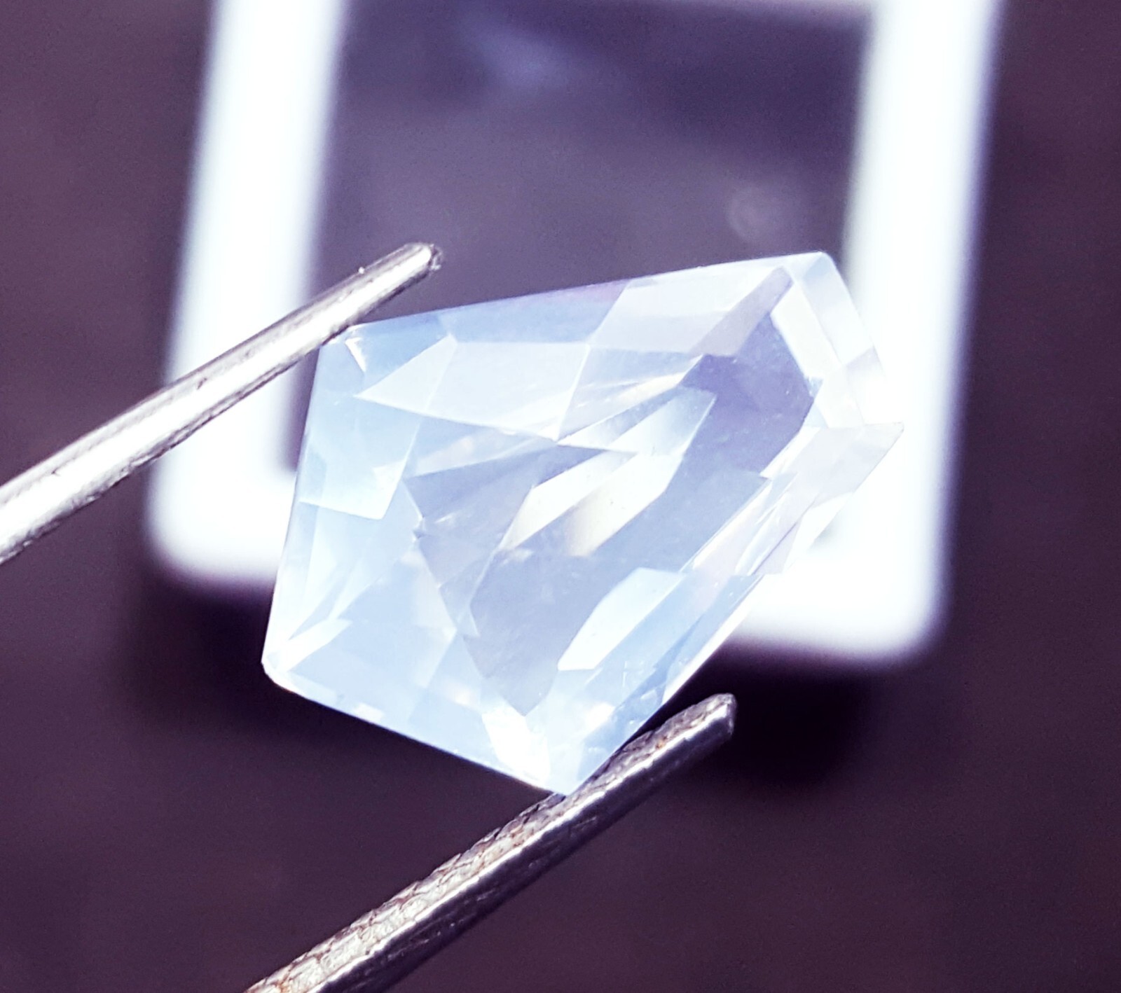 100% Natural Ice Quartz 4.70 Ct Certified Loose Gemstone With Free Gift ...