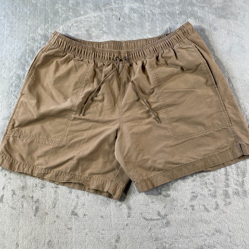 CC Filson Shorts Mens XL Beige Tan Green River Water 6" Preppy Casual ...