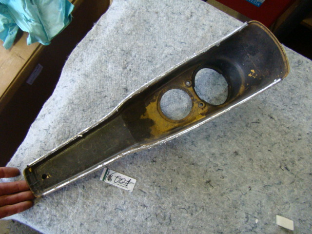 Harley FXR tank console dash gaugemount FXRT FXRC FXRD FXRP FXRS BLACK ...