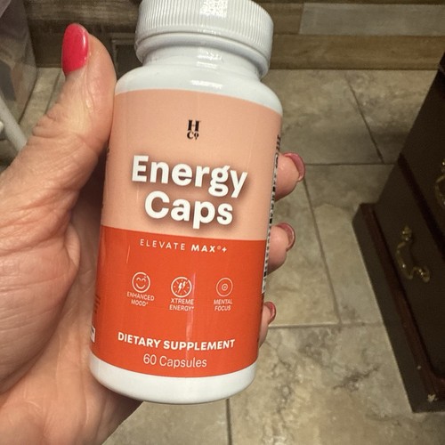 The Happy Co Elevate Max Extended Release Energy Caps 60 Capsules NEW ...