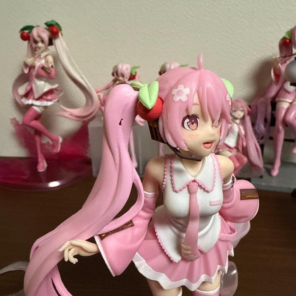 Hatsune Miku Sakura Miku Figure Lot of 11 Authentic Collectible Anime ...