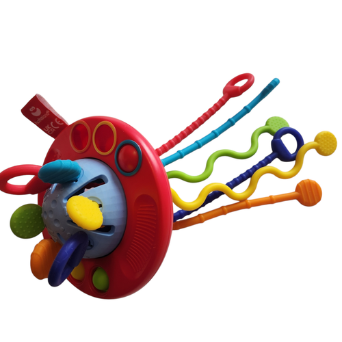 Baby Teether Toys Hahaland Sensory Pull String Toy, Tomy & Izzy Ritzy ...