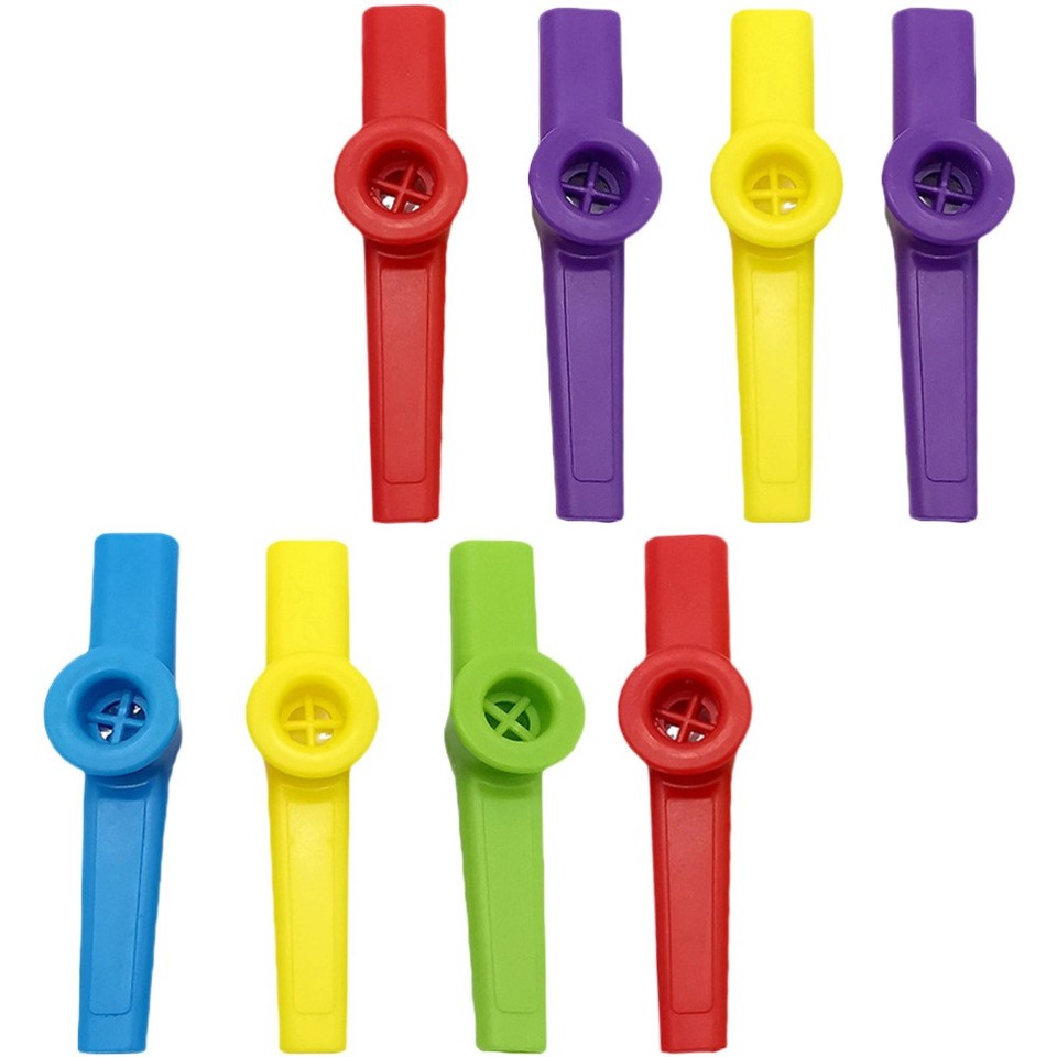 8 Pcs Kazoo Instrument Music Instruments for Kids Plastic Kazoos ...