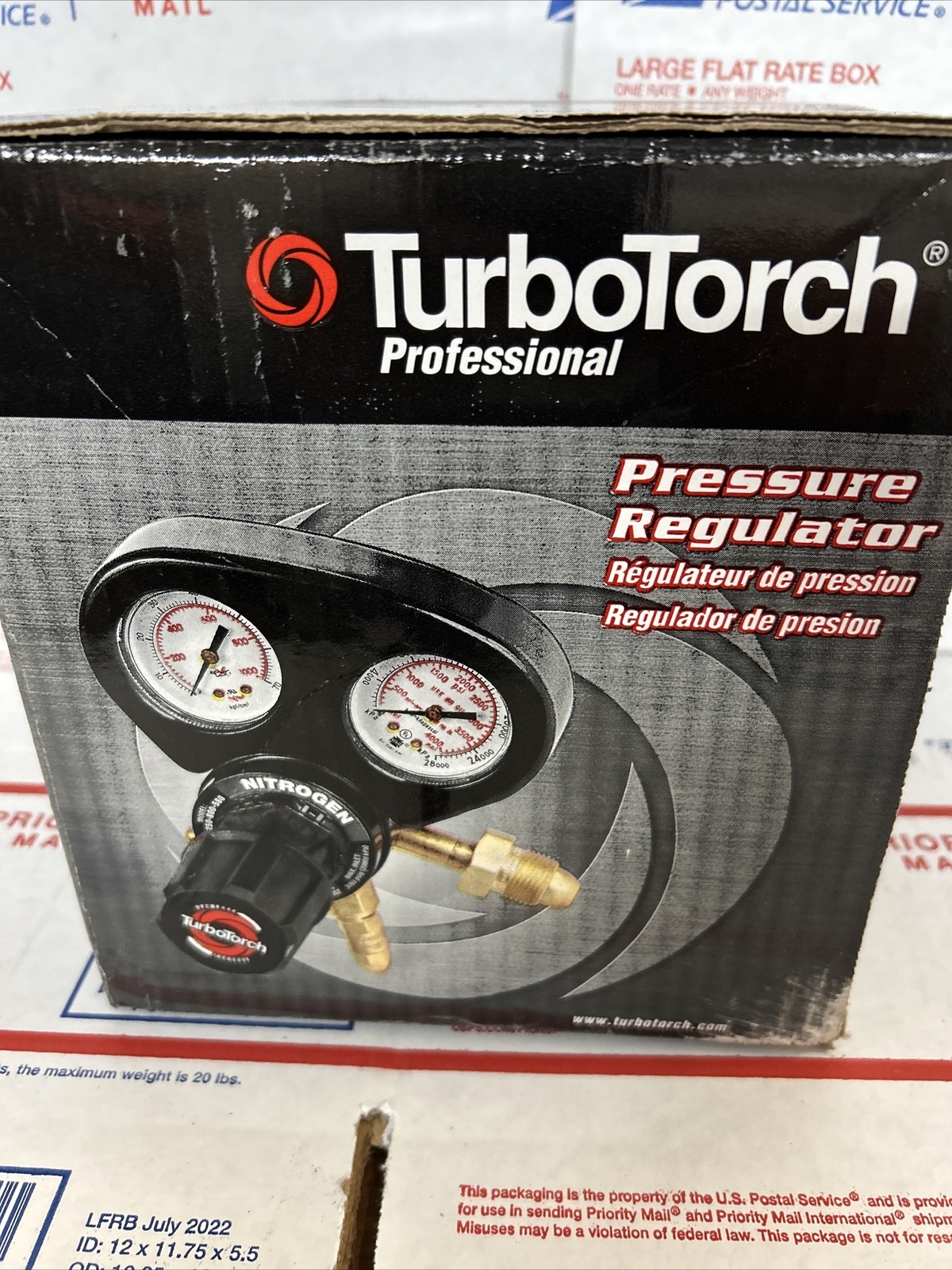 TurboTorch Dp250 800 580 High Pressure Nitrogen Regulator 0386 0857 for ...