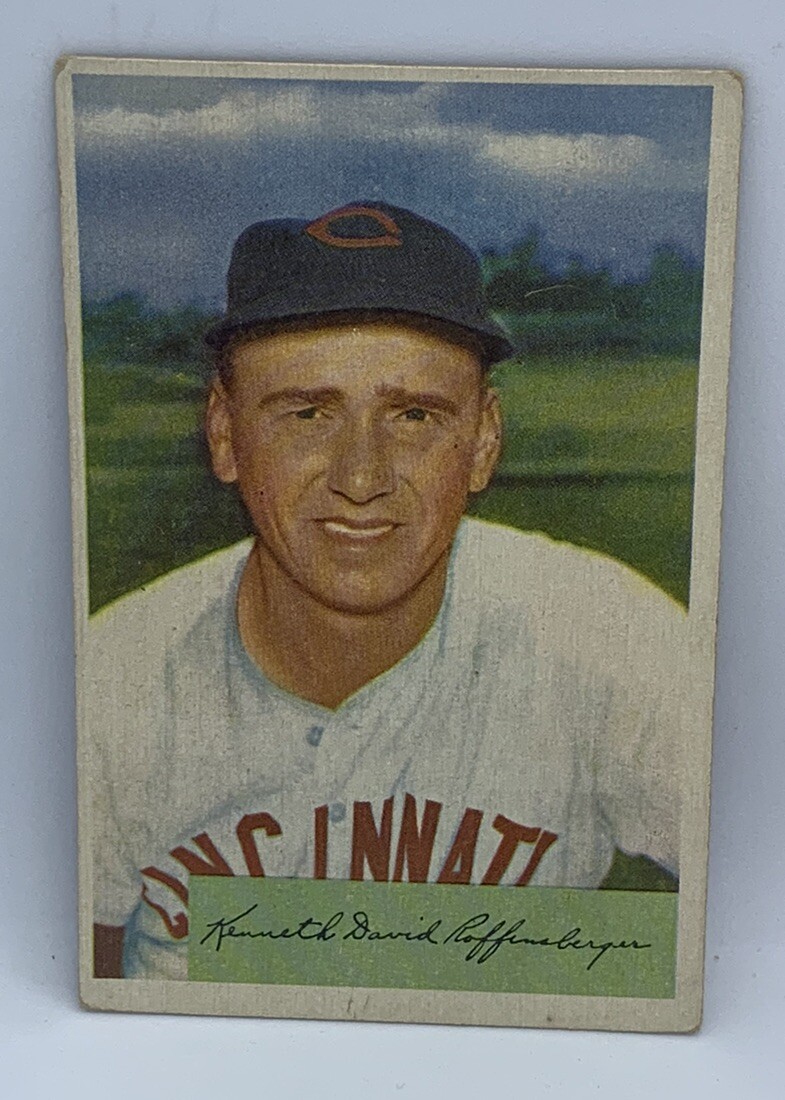 1954 Bowman Baseball Ken Raffensberger Reds #92 Midgrade | eBay