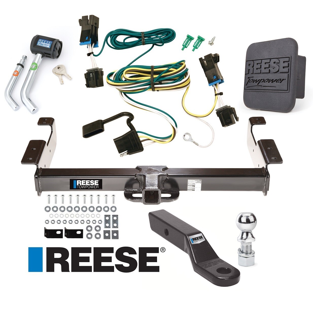 Reese Class 5 Trailer Hitch 03-25 Express Savana Van w/ Wiring 2-5/16 ...