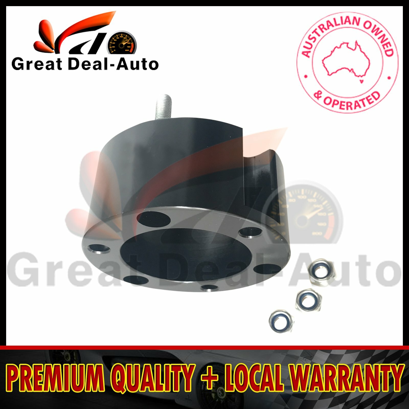 Pair Fit Toyota Hilux KUN26 N70 4WD 60mm Front Coil Strut Spacer Lift ...