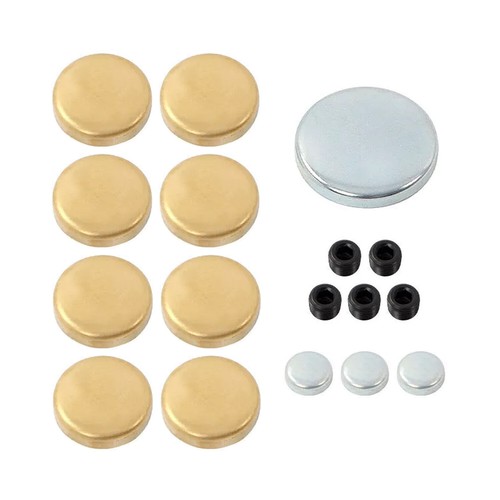 FOR SBC Chevy Small Block 305 327 350 283 Brass Freeze Frost Plug Kit ...