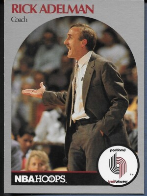 NBA HOOPS 1990-91 CARD#326 RICK ADELMAN | eBay