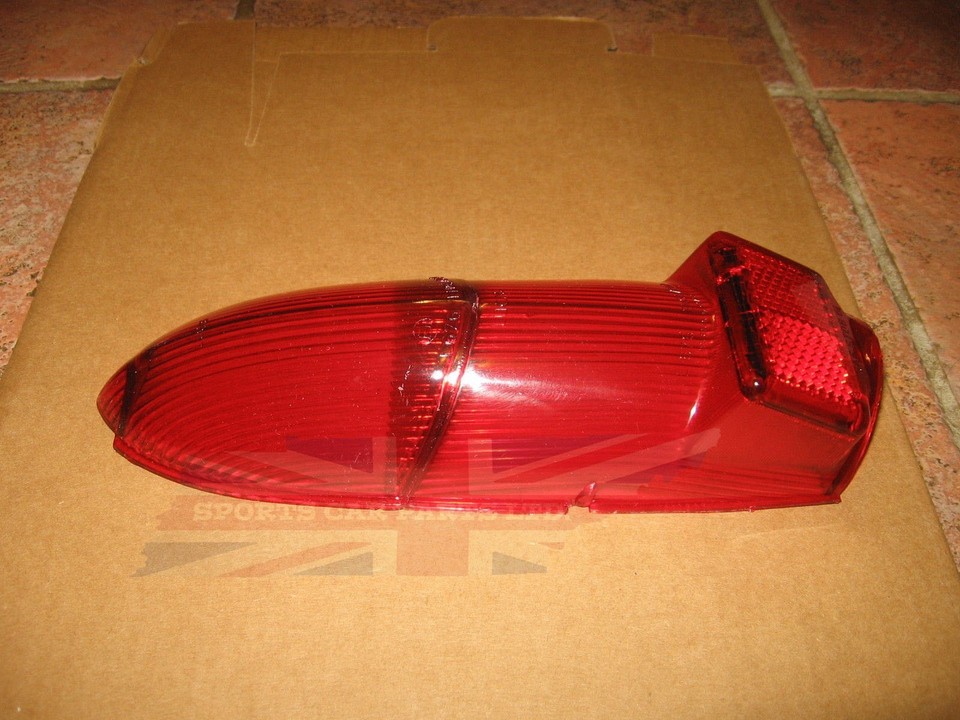 New Upper and Lower Tail Lamp Stop Light Lens MGB MG Midget 1962-1969 ...