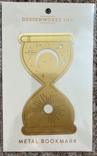 Designworks Ink - Metal Bookmark - Hourglass NEW | eBay