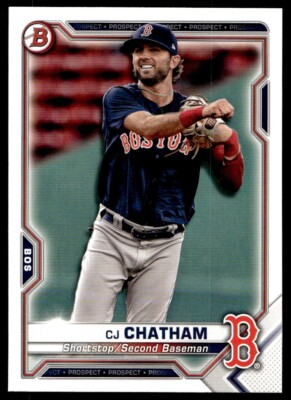 2021 Bowman Paper Prospects 5x7 CJ Chatham Boston Red Sox #BP-113 | eBay