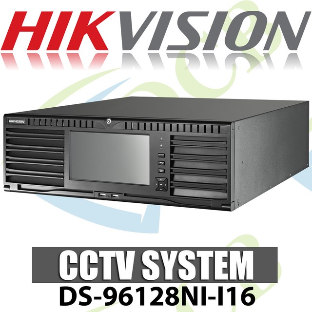 Hikvision Ds-96128ni-i16 128ch NVR CCTV Recorder for sale online | eBay
