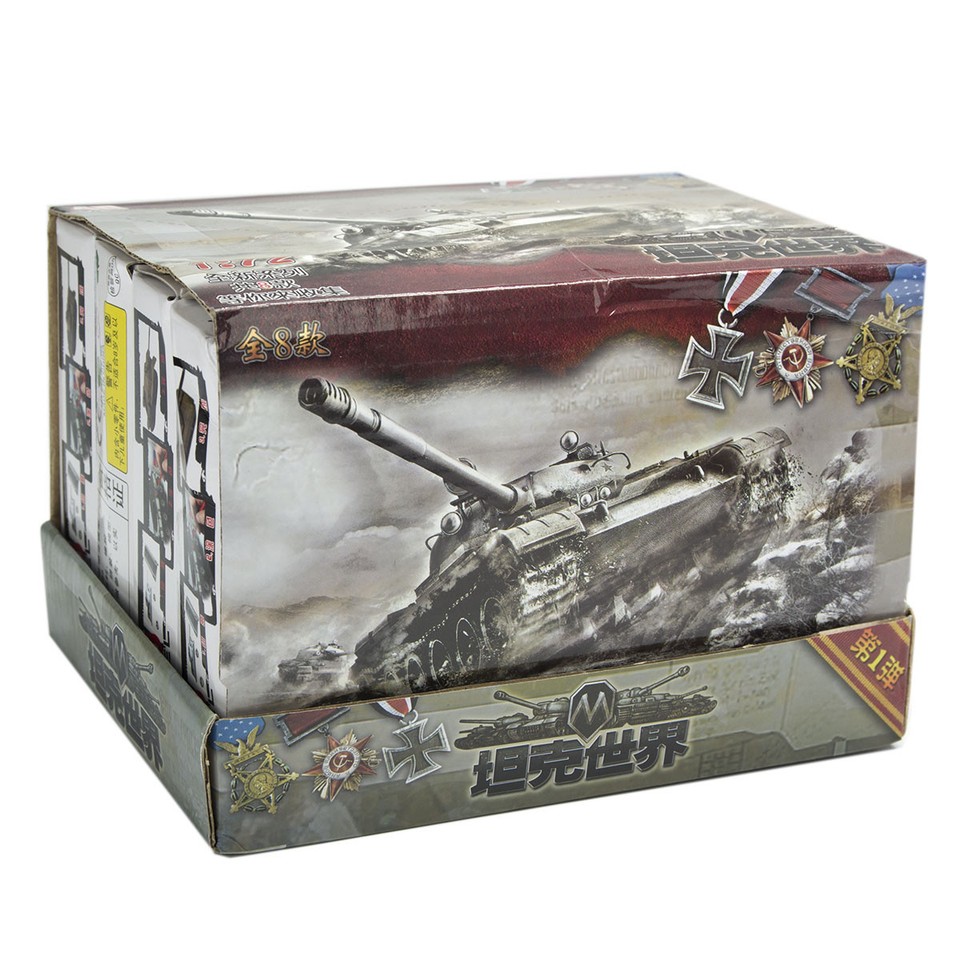 4D 1/72 8pcs Assemble Tank 4D Tank Plastic Model Kit The First Shot HOT ...