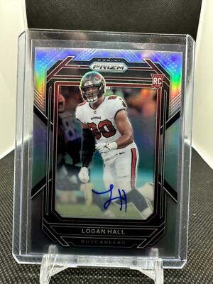 2022 Panini Prizm Logan Hall Rookie Silver Prizm Auto - Mint | eBay