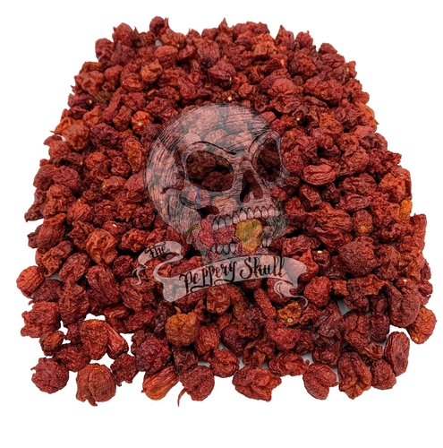 60 Dried Super Hot Pepper Pods Mix Reaper Scorpion 7-Pot and More Whole ...